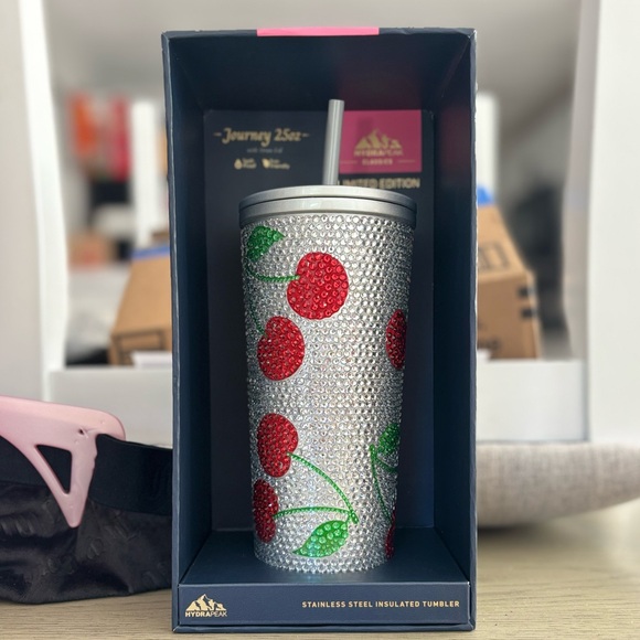 hydrapak | Dining | Hydrapeak Stainless Steel Tumbler Bling Cherry ...